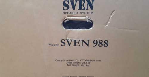 Sven 988, колонки 5.1