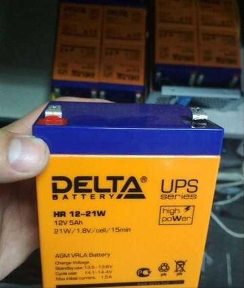 Аккумулятор delta HR 12-21 W