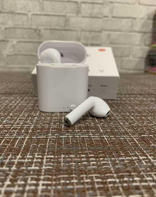 I7 mini беспроводные наушники airpods