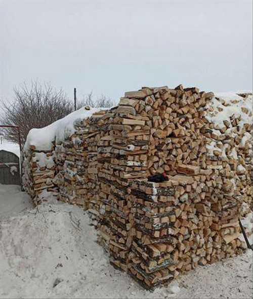 Дрова колотые береза, осина