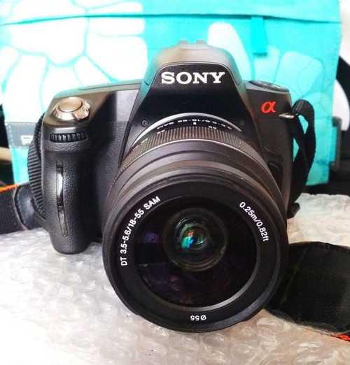 Sony a290 kit (зеркальный фотоаппарат)