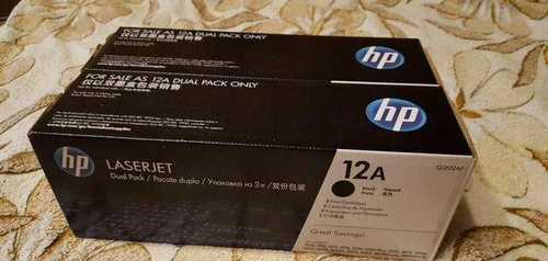 Картридж HP Q2612AF двойная упаковка