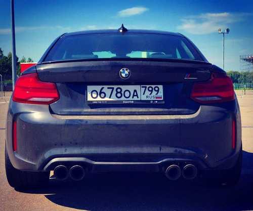 Выхлоп remus bmw m2 competition f87n