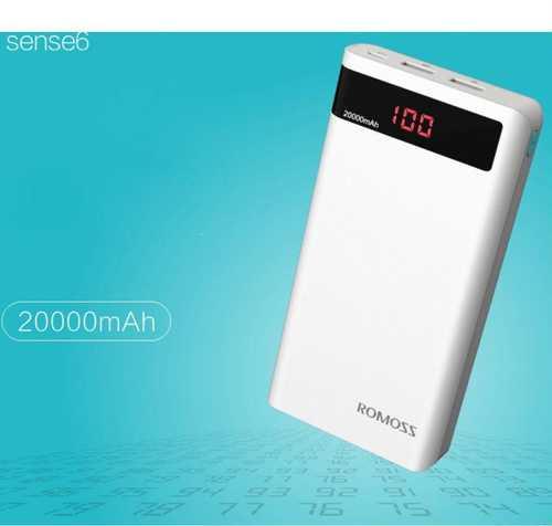 Аккумулятор Romoss 20 000mAh