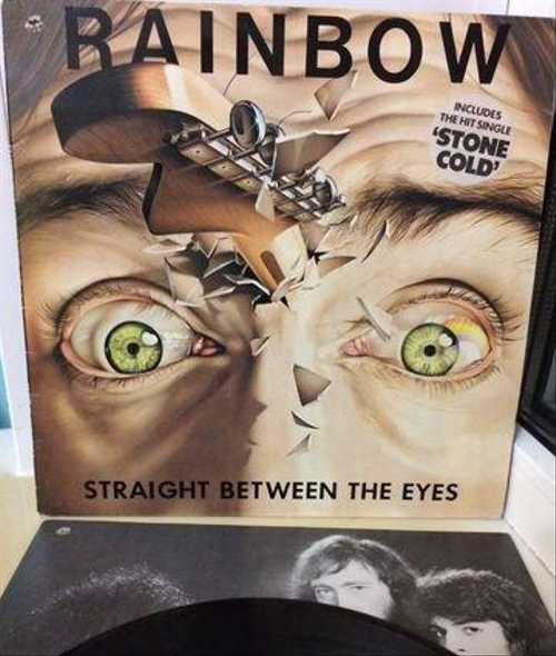 LP Rainbow "Straight Between The Eyes"1982 Polydor