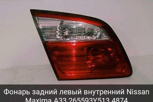 Фонарь задний левый в крышку багажника. Фонари Nissan maxima a33. Задние фонари Ниссан Максима а33. Nissan maxima 33 задние фонари. Задние фонари диодные Ниссан Максима а33.