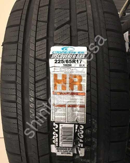 Cooper Discoverer SRX 225/65 R17 Новые шины Купер