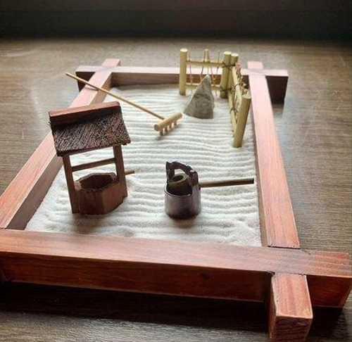 Японский мини-сад для медитации