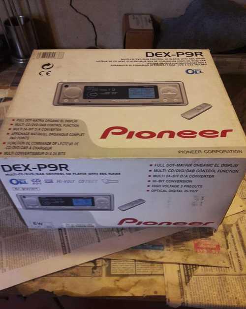 Продам легендарную магнитолу Pioneer DEX-P9R