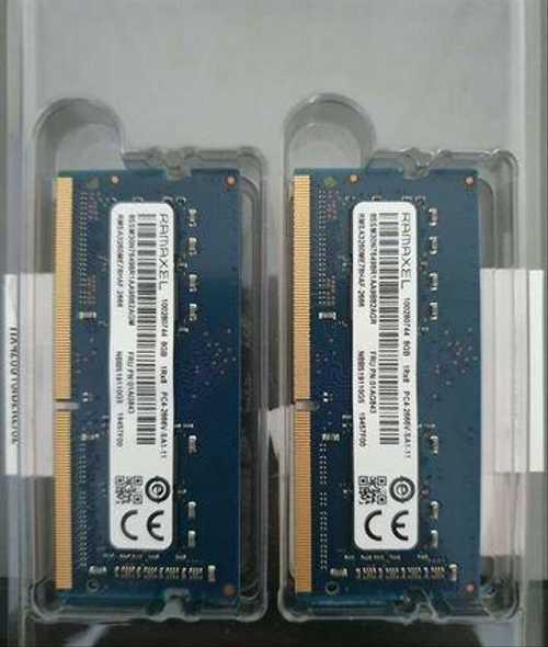 Ramaxel SO-dimm ddr4 8GBx2 (16GB)