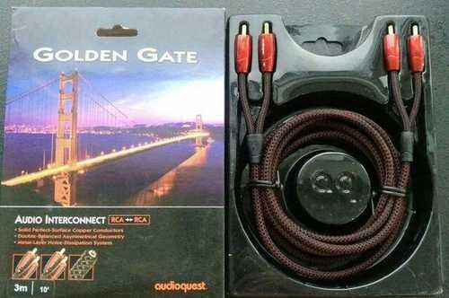 Audioquest Golden Gate RCA- RCA 3m