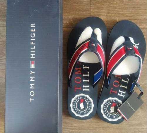 Tommy hilfiger шлепанцы