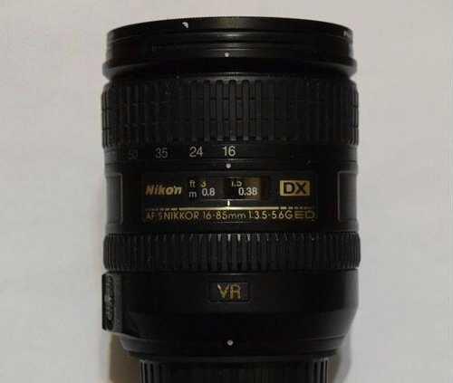 Nikon 16-85 mm