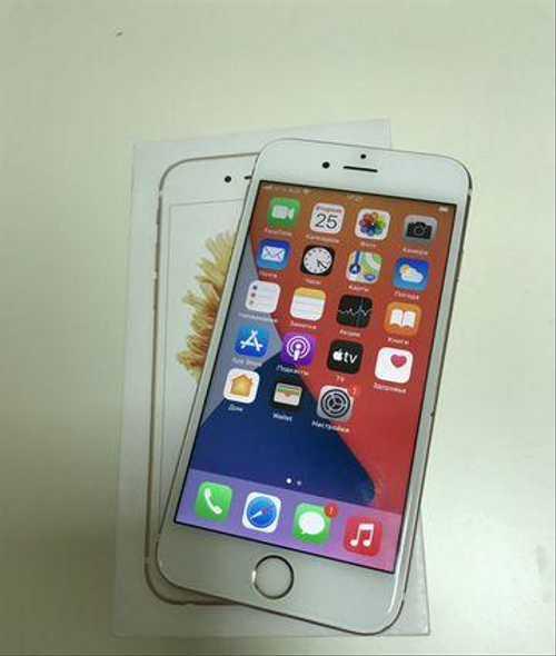 iPhone 6s 32gb розовый