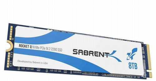 SSD Sabrent rocket 8TB первый в мире