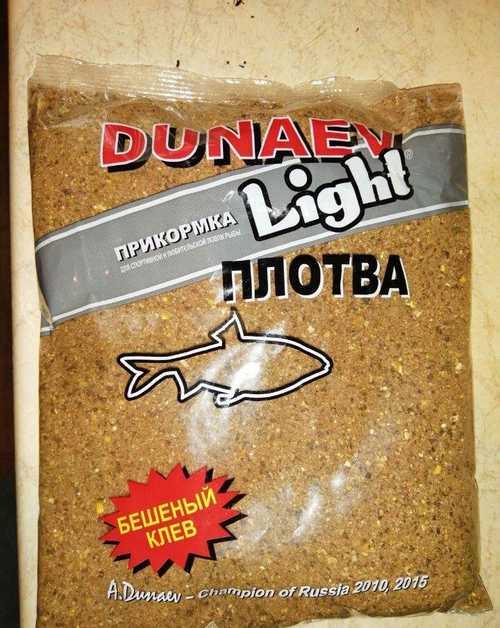 Прикорм Дунаев лайт (Dunaev light) 750гр. плотва