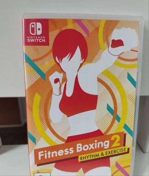 Fitness boxing 2, б/у, анг, Nintendo switch
