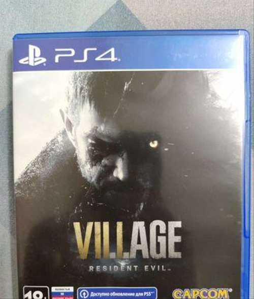 Resident evil village сколько весит на ps4