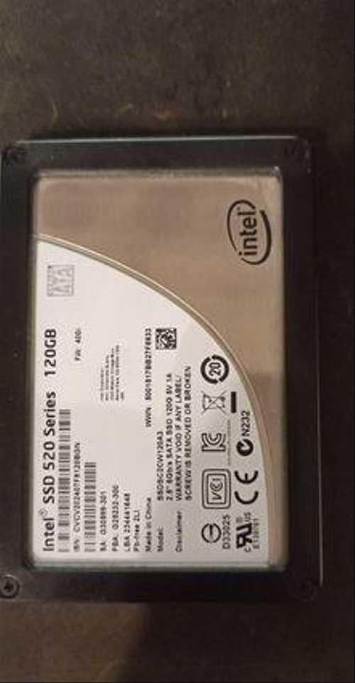 SSD диск Intel 520 Series 120GB
