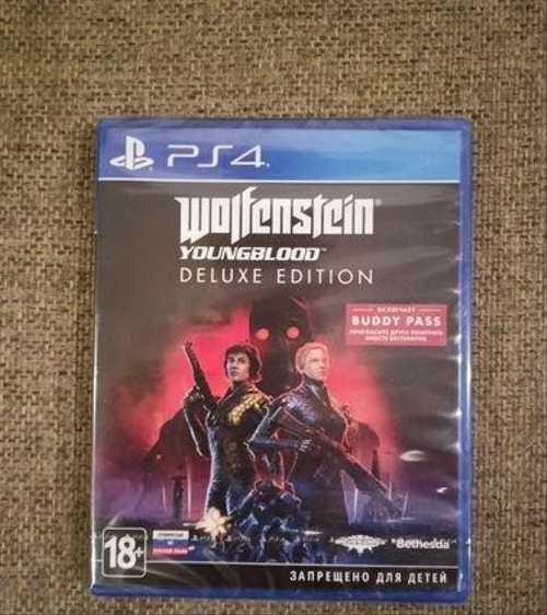 Wolfenstein Youngblood Deluxe edition для PS4