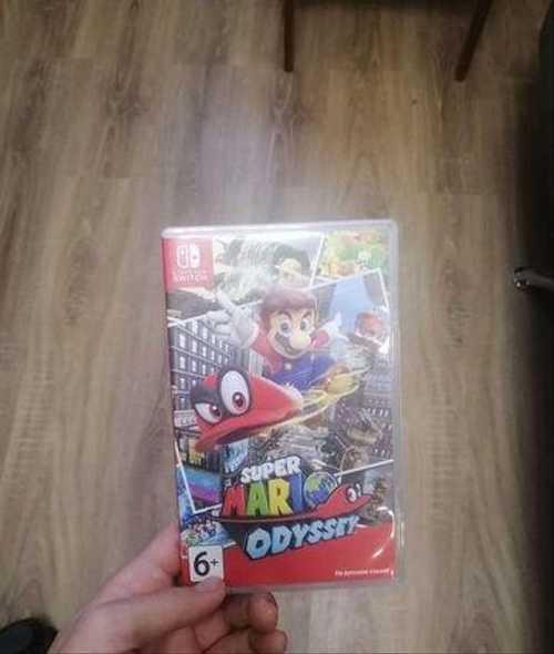 Игра на Nintendo switch Super Mario Odyssey