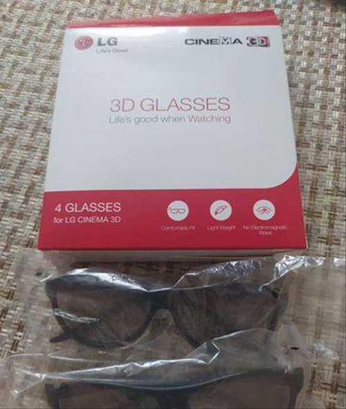 3 D glasses LG очки