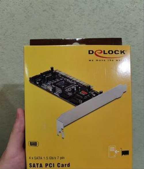 Контроллер pci SATA