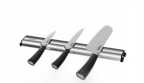 Набор ножей Vinzer Fuji на магнитной планке