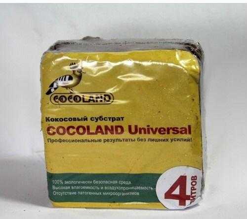 Кокосовый субстрат Cocoland Universal 4л