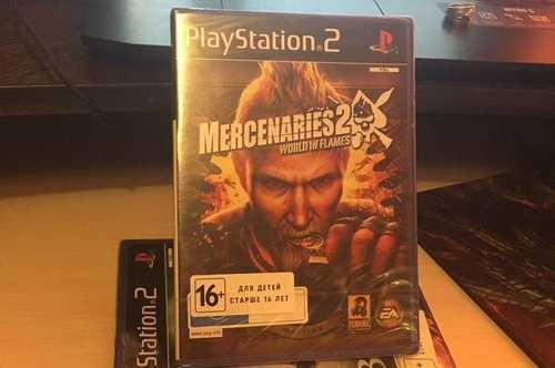 Mercenaries 2 World In Flames PS2 PAL