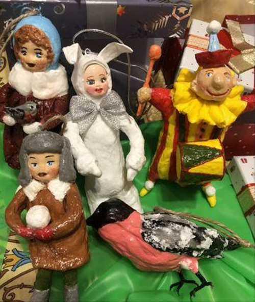 Игрушки из ваты