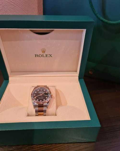 Часы Rolex Datejust 36mm Everose Gold 2019