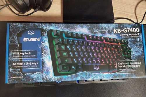 Игровая клавиатура Sven kb-g7400