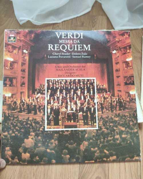 2 LP, Gioseppe Verdi, Messa di requiem, фирменный