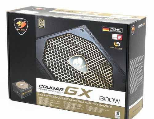 Cougar GX800 - gold 800w модульный (гарантия днс)