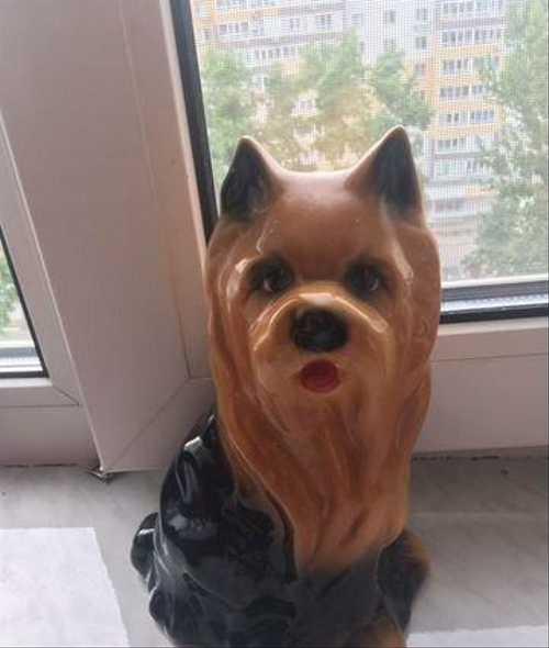 Копилка - статуэтка собаки