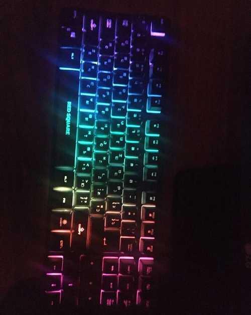 Red square tesla rgb не работает