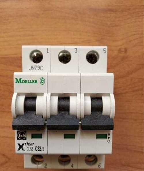 Автоматический выключатель Moeller CLS6-C32/3-DE