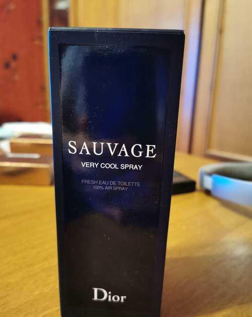 Dior Sauvage Very Cool Spray 100ml новый оригинал