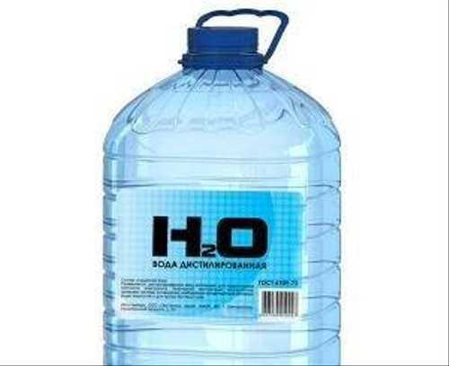 Дистиллированная вода 10 литров