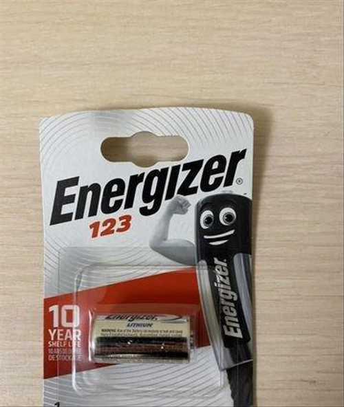 Батарейка CR123 Energizer