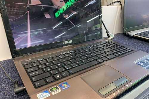 Ноутбук Asus K53S 15.6" Core i5-2450M/ 6 Гб/Nvidia