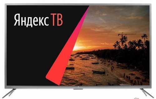 55" (139 см) Телевизор LED dexp U55F8000Q/G серый