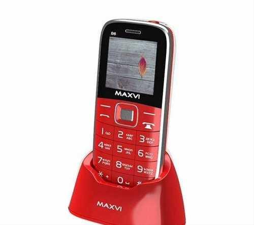 Телефон Maxvi B6 Red (новый)