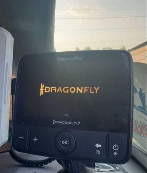Эхолот raymarine dragonfly 7 pro