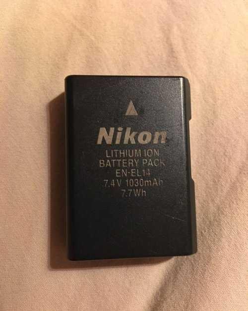 Аккумулятор Nikon EN-EL14