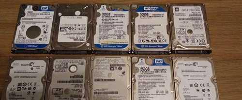 Продам не исправные HDD 2,5" 3,5"