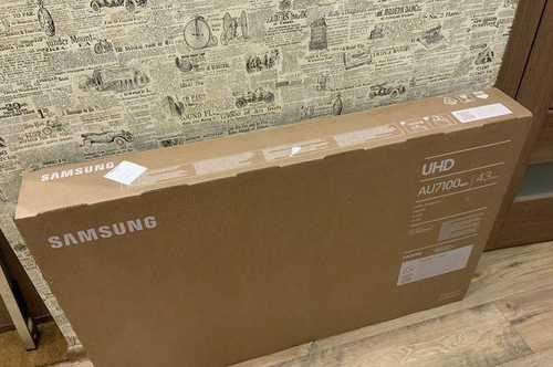 Телевизор Samsung UltraHD 43 AU7100uxru