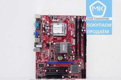 775 MSI G31TM-P21 (для Core 2 Duo и Core 2 Quad)