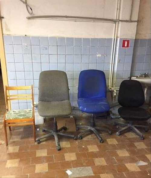 Кресло и стулья бу